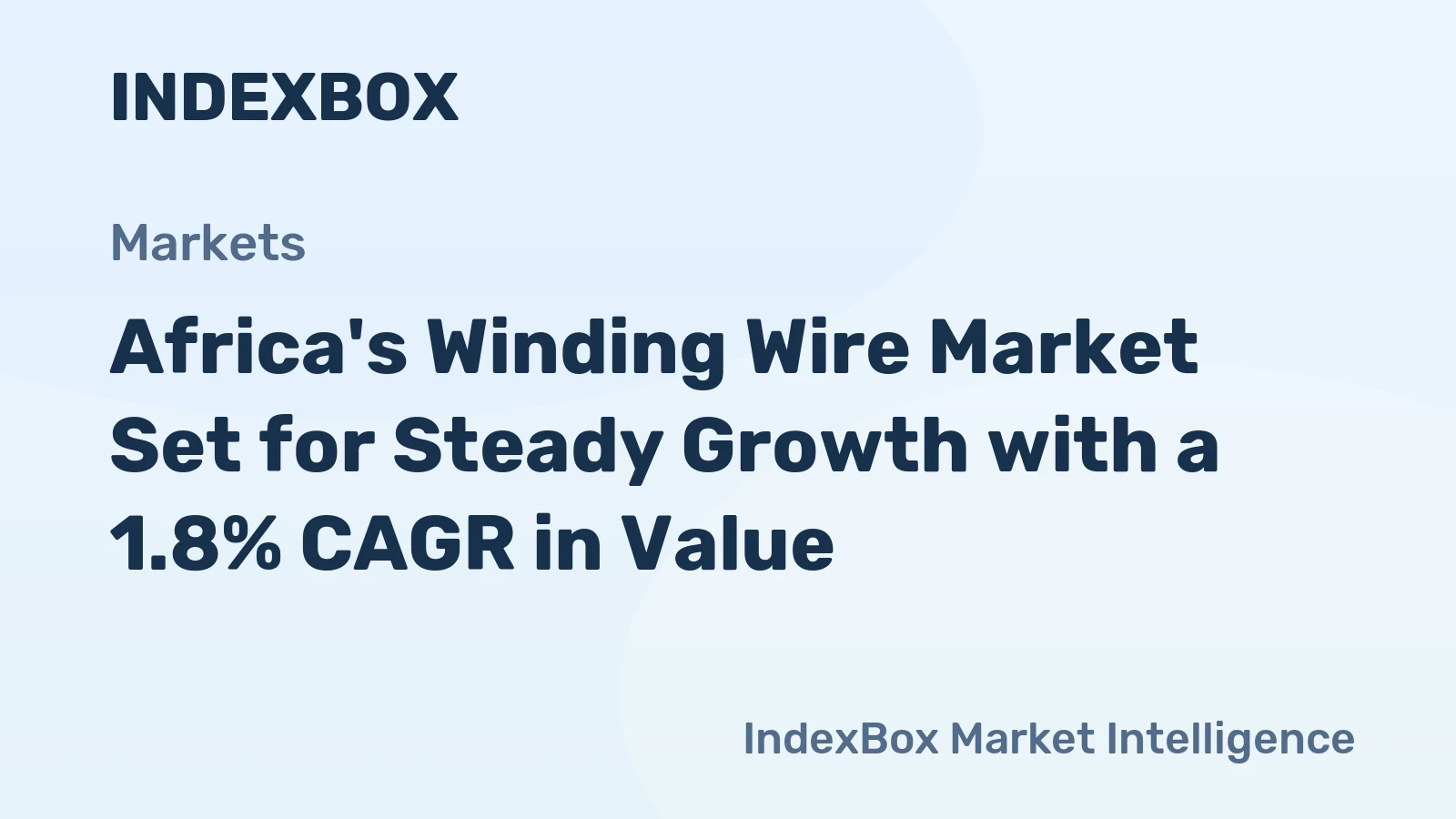 Africa's Winding Wire Market Set for Steady Growth with a 1.8% CAGR in Value