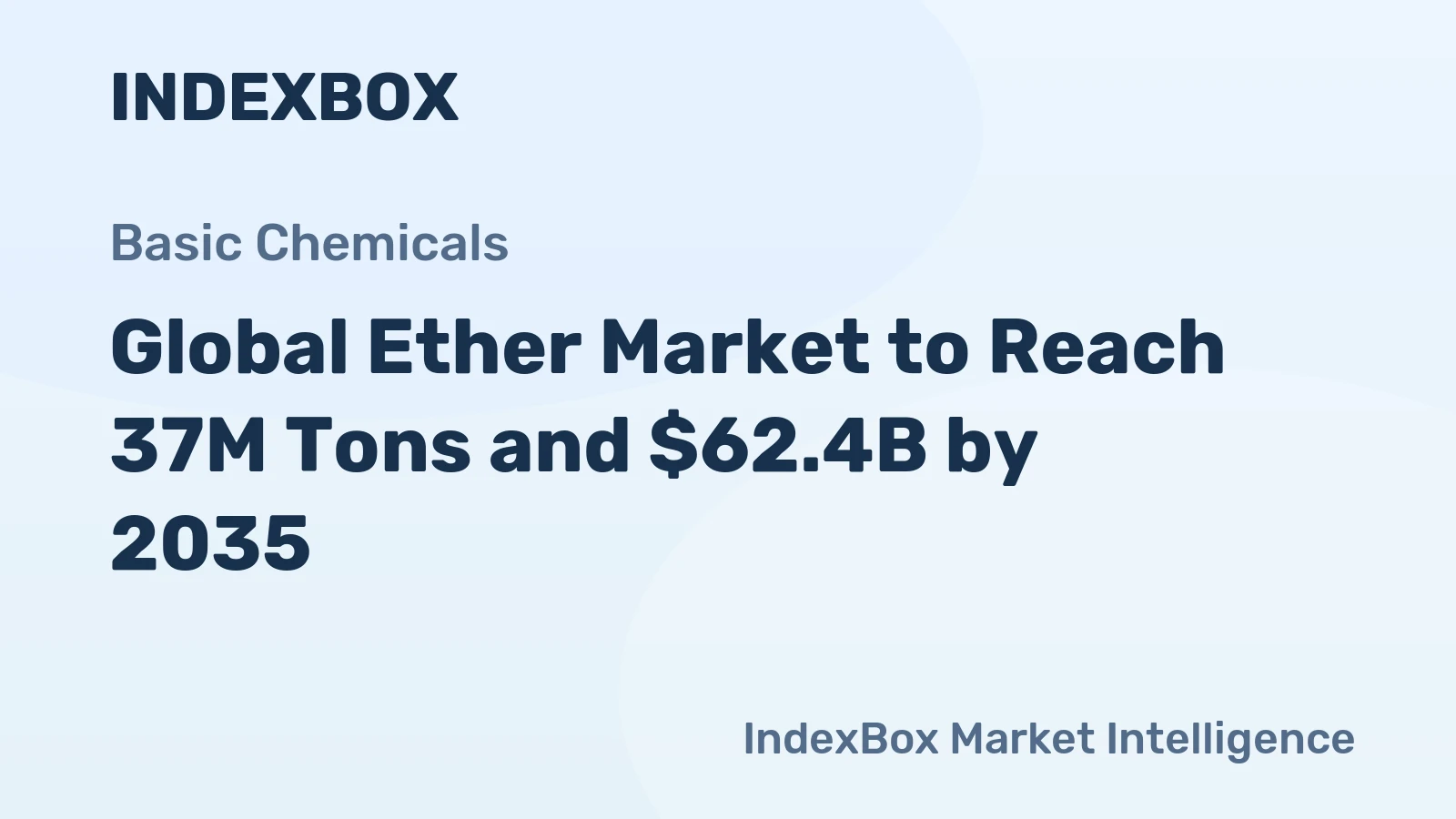 Global Ether Market to Reach 37M Tons and $62.4B by 2035