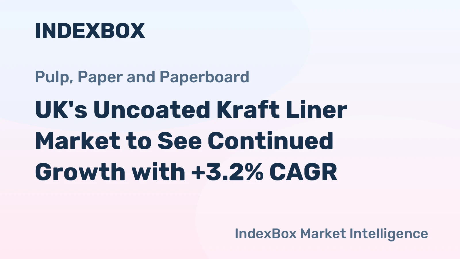 UK's Uncoated Kraft Liner Market to See Continued Growth with +3.2% CAGR