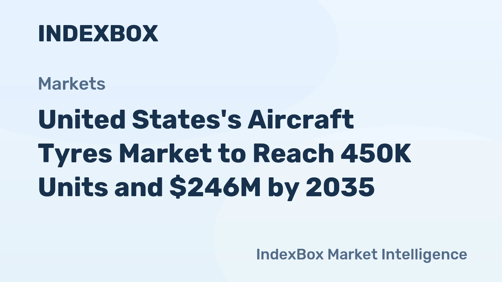United States's Aircraft Tyres Market to Reach 450K Units and $246M by 2035