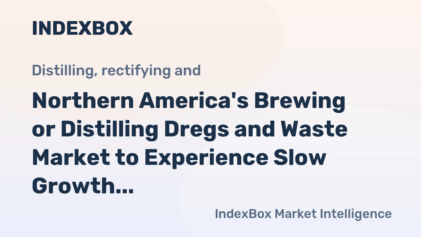 Northern America's Brewing or Distilling Dregs and Waste Market to Experience Slow Growth with +0.6% CAGR by 2035