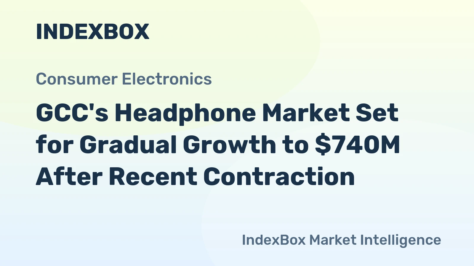 GCC's Headphone Market Set for Gradual Growth to $740M After Recent Contraction