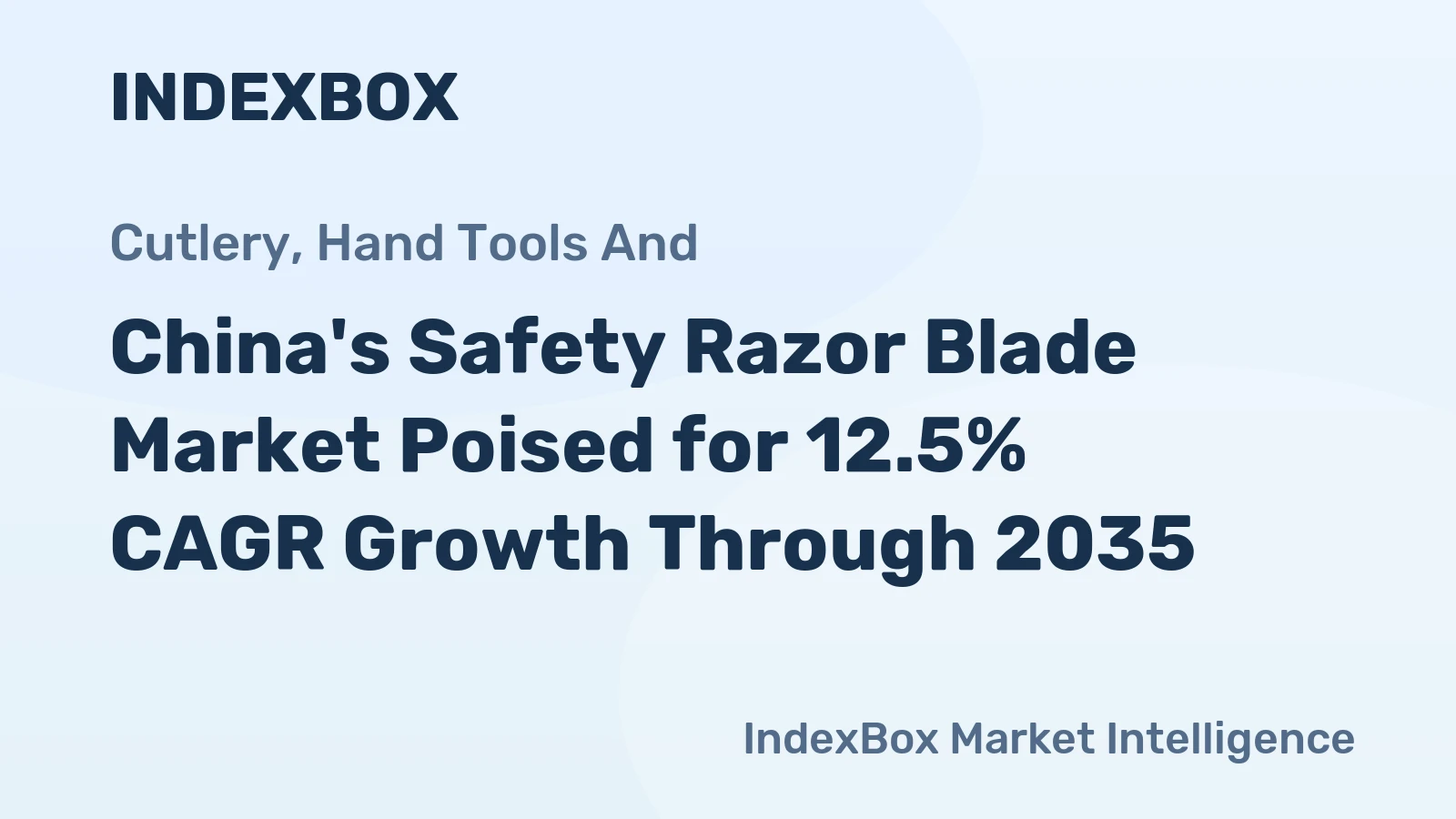 China's Safety Razor Blade Market Poised for 12.5% CAGR Growth Through 2035