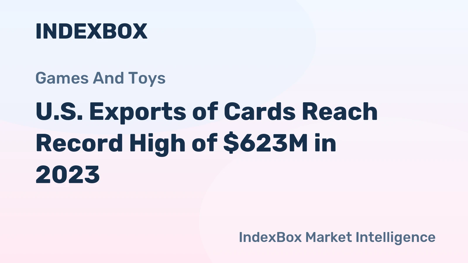 U.S. Exports of Cards Reach Record High of $623M in 2023