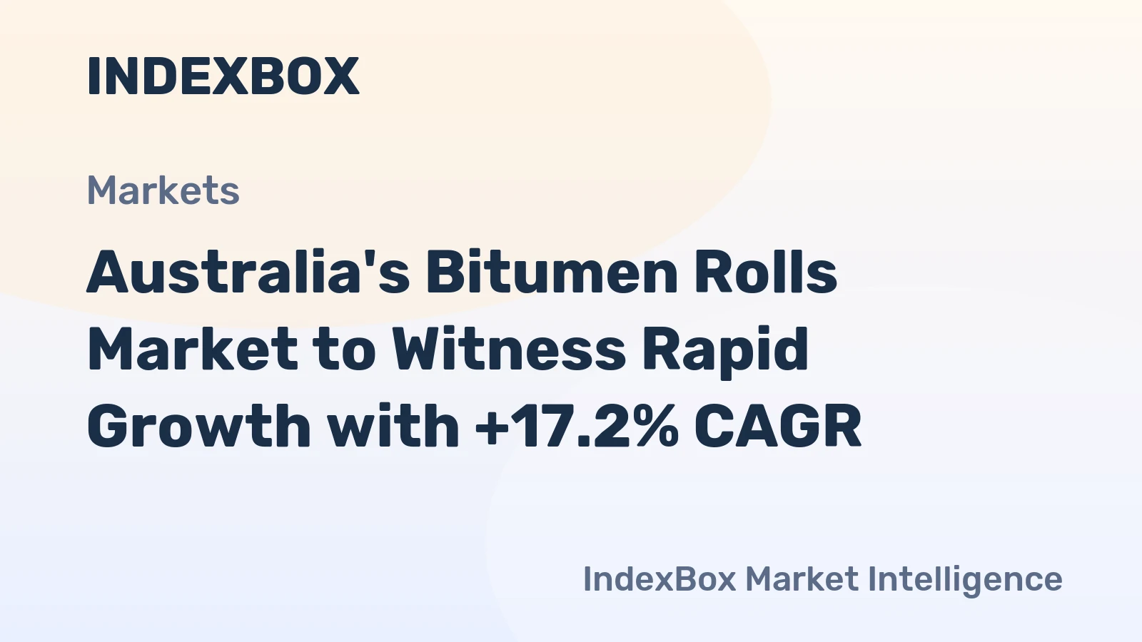 Australia's Bitumen Rolls Market to Witness Rapid Growth with +17.2% CAGR