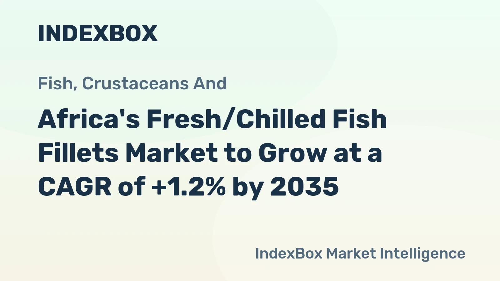 Africa's Fresh/Chilled Fish Fillets Market to Grow at a CAGR of +1.2% by 2035