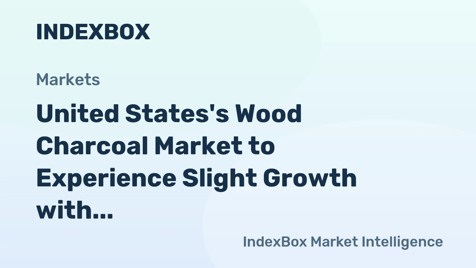 United States's Wood Charcoal Market to Experience Slight Growth with +0.8% CAGR over the Next Decade