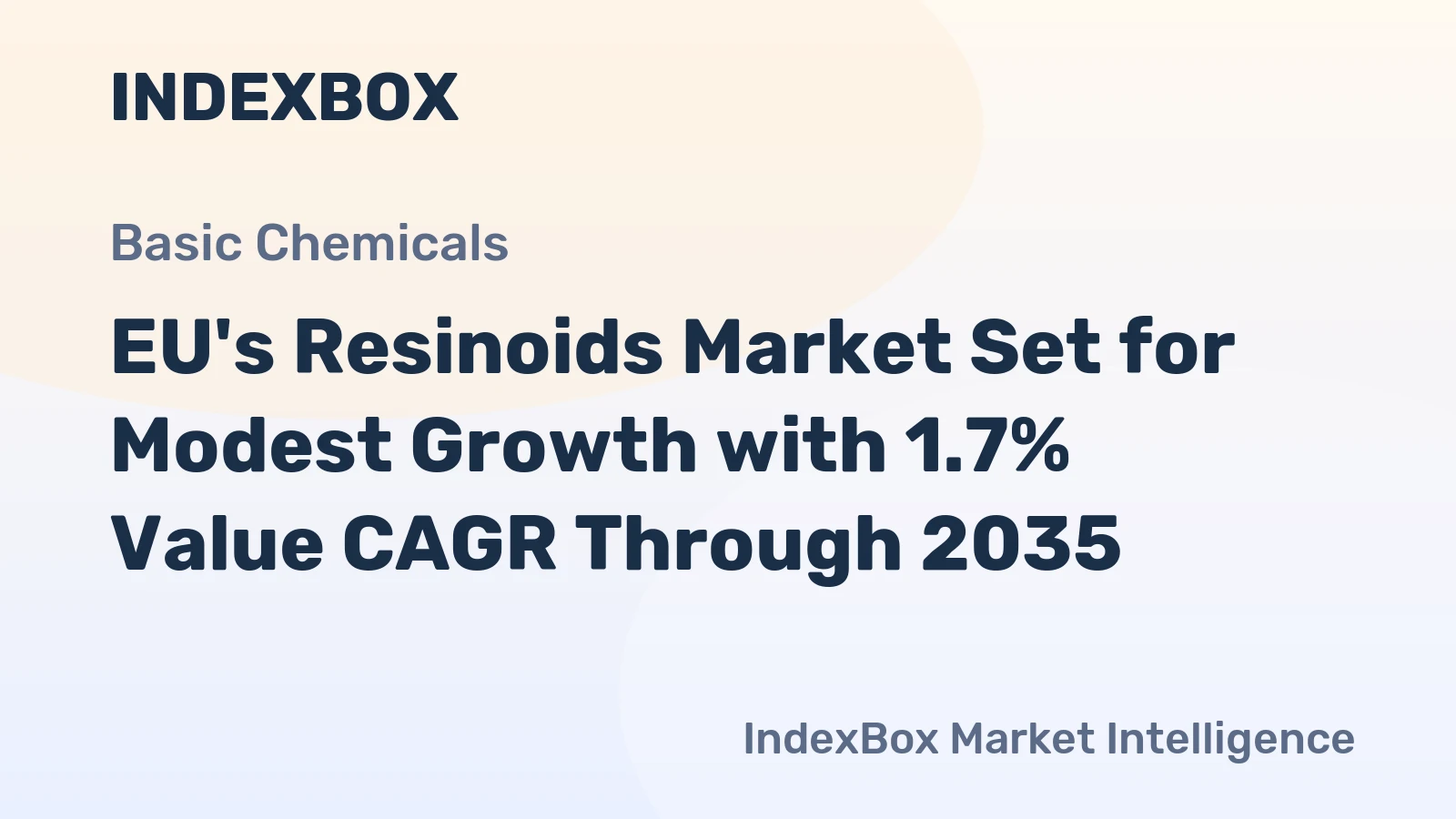 EU's Resinoids Market Set for Modest Growth with 1.7% Value CAGR Through 2035