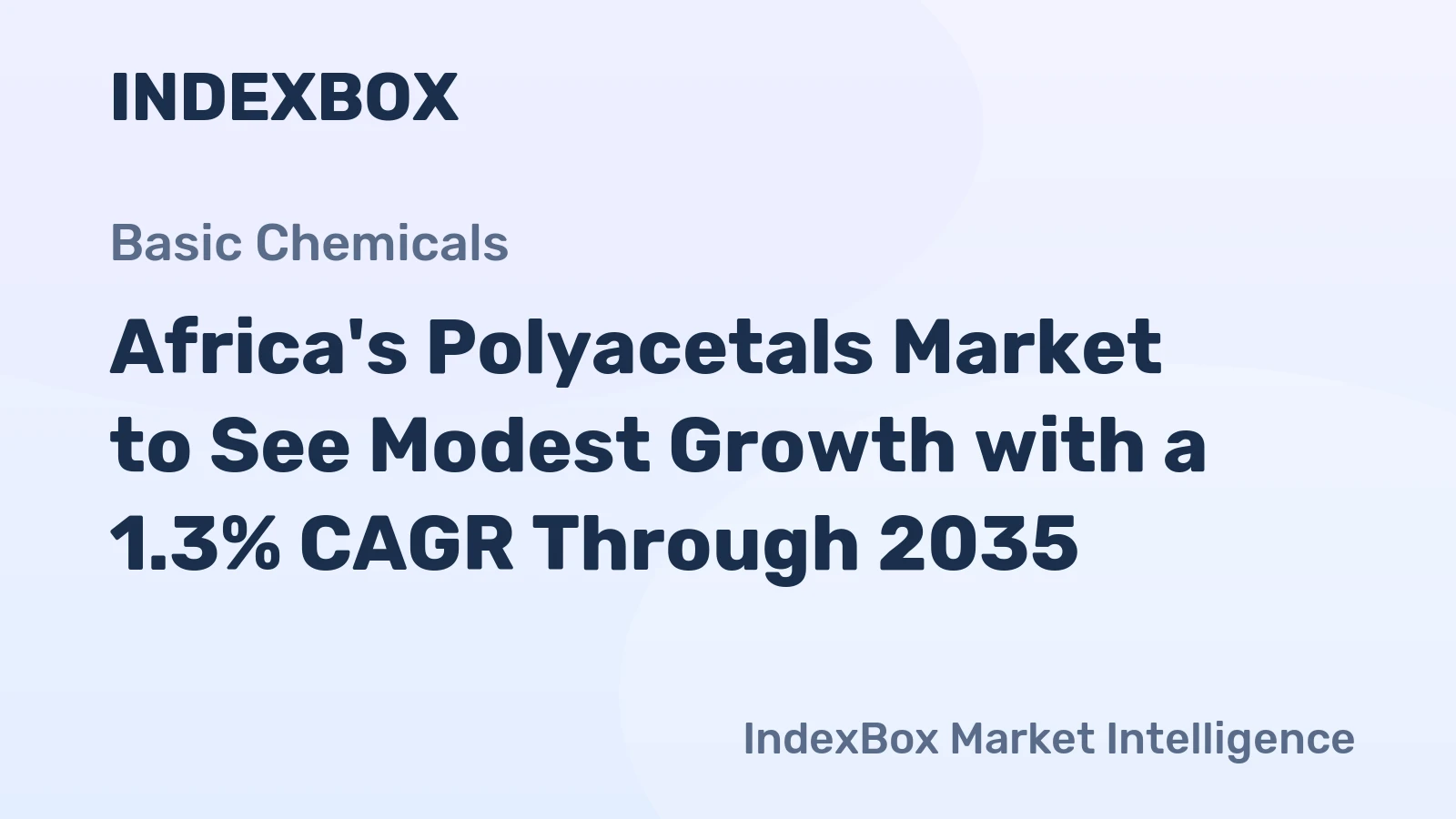 Africa's Polyacetals Market to See Modest Growth with a 1.3% CAGR Through 2035
