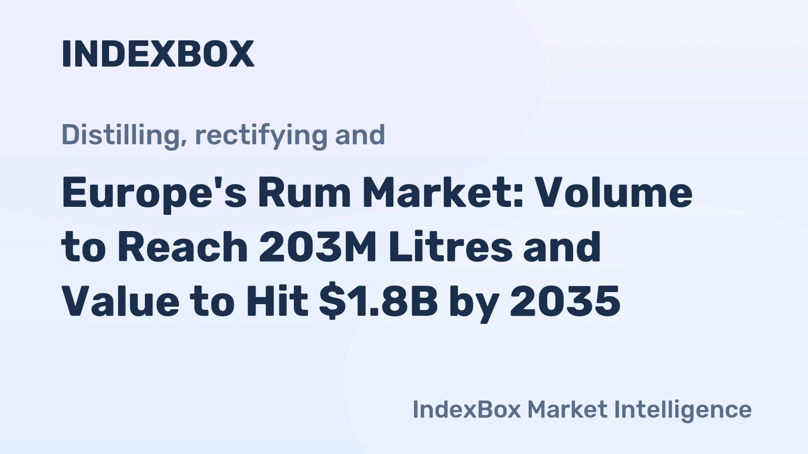 Europe's Rum Market: Volume to Reach 203M Litres and Value to Hit $1.8B by 2035