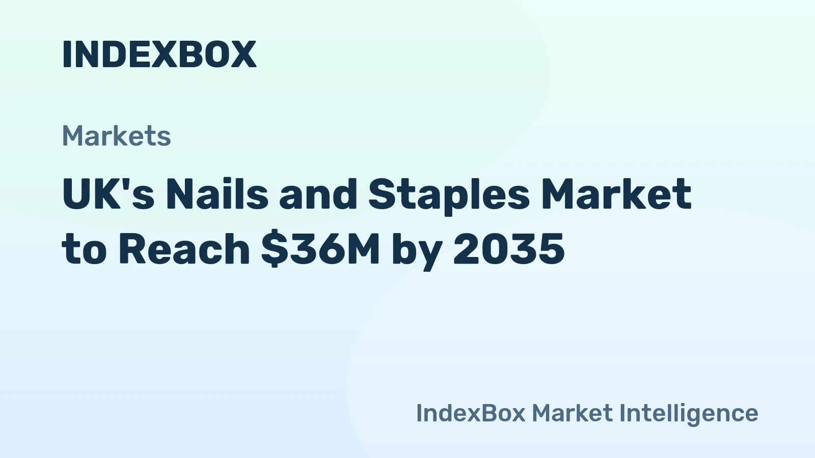 UK's Nails and Staples Market to Reach $36M by 2035