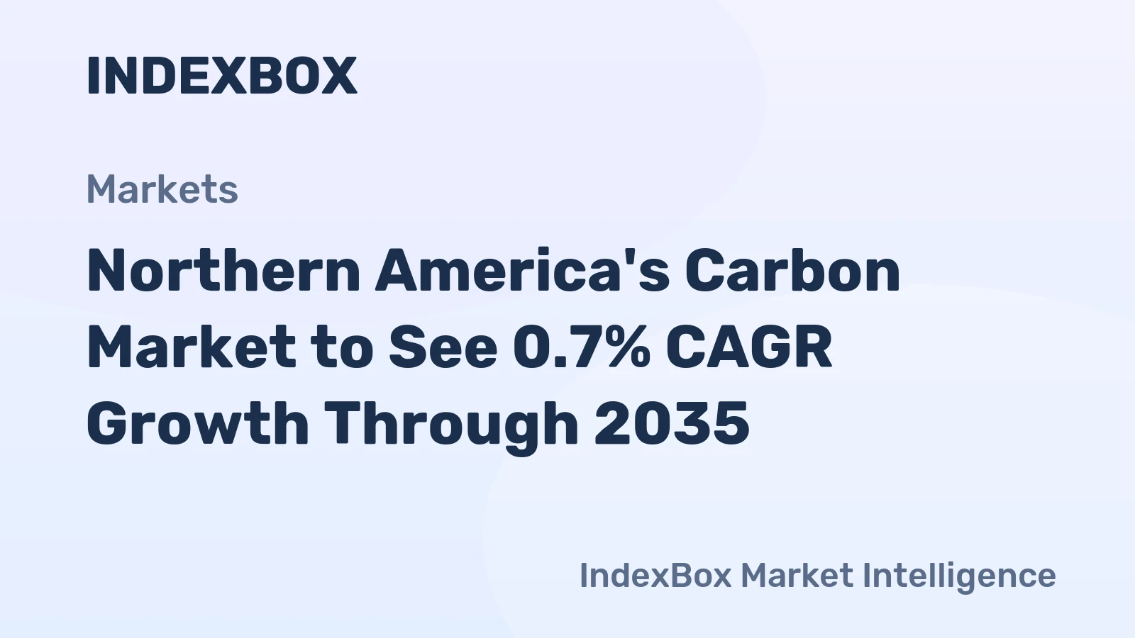 Northern America's Carbon Market to See 0.7% CAGR Growth Through 2035
