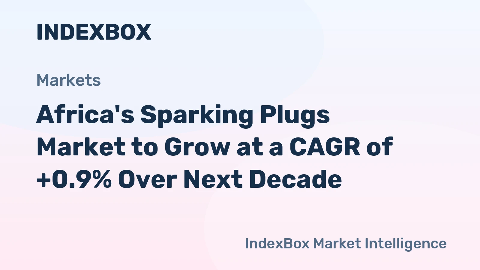 Africa's Sparking Plugs Market to Grow at a CAGR of +0.9% Over Next Decade