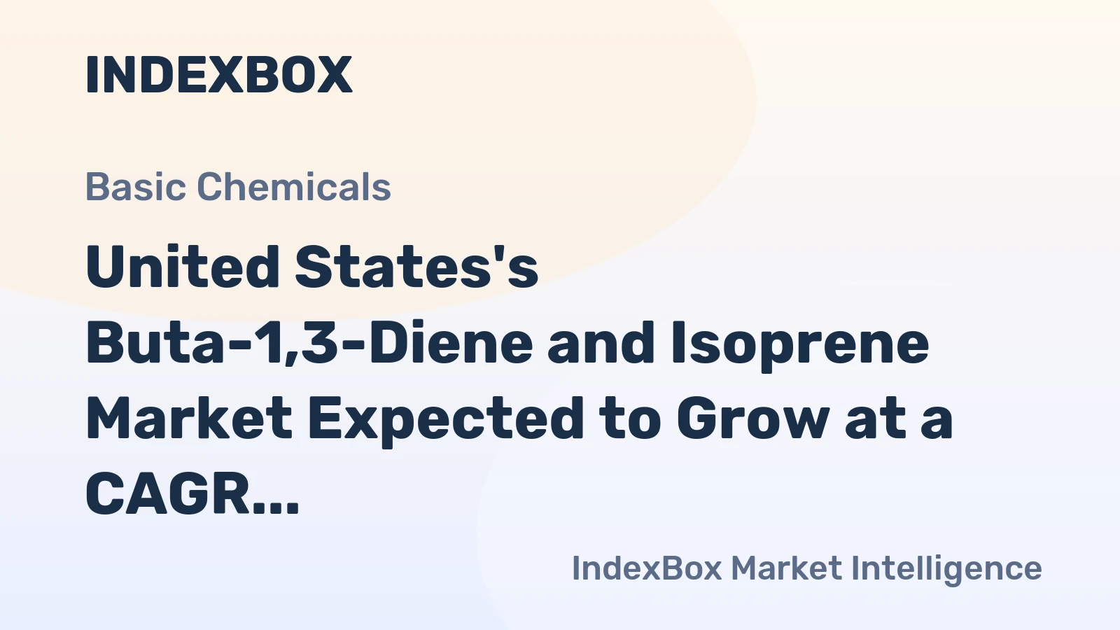 United States's Buta-1,3-Diene and Isoprene Market Expected to Grow at a CAGR of +0.4% from 2024 to 2035