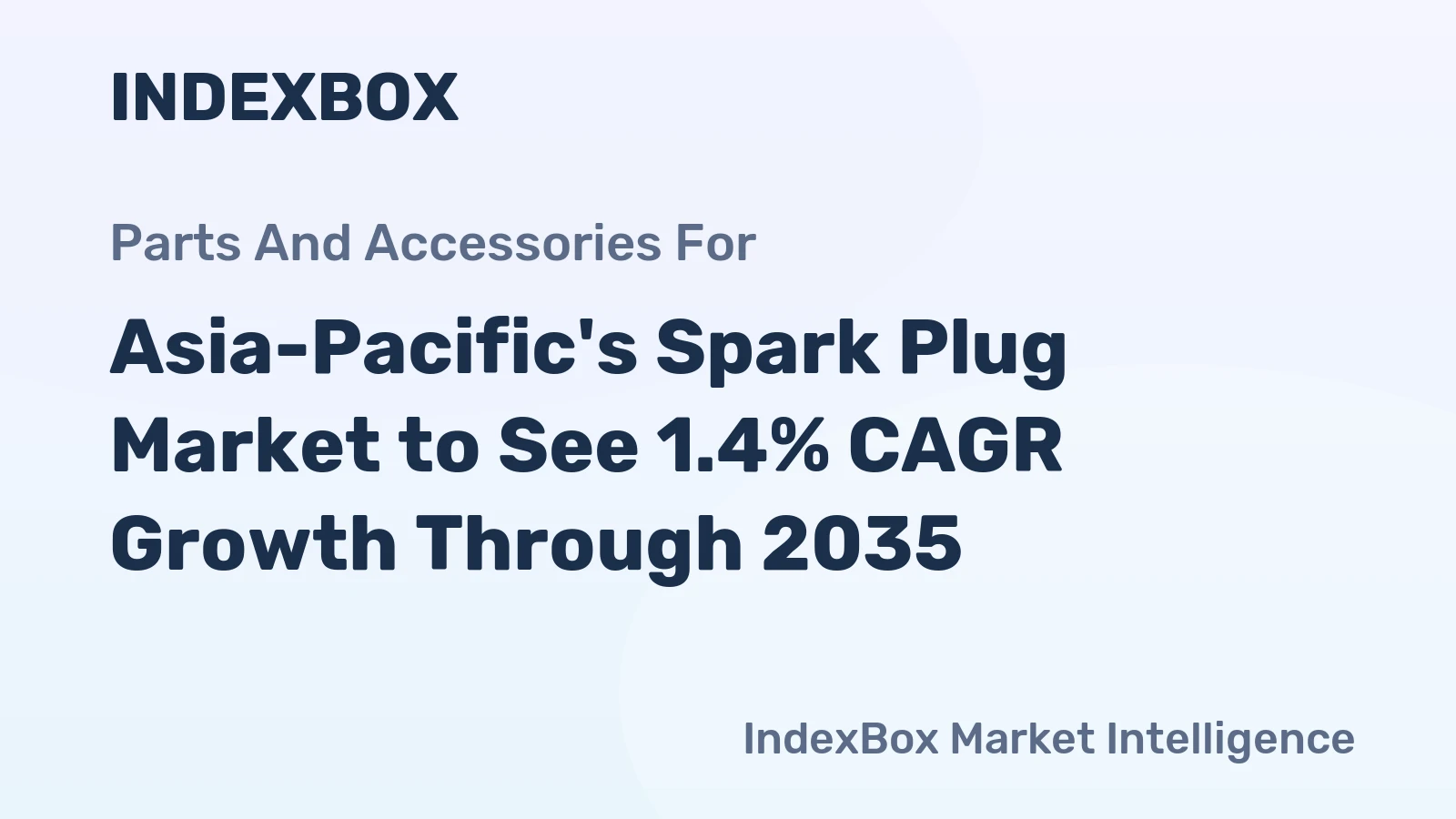 Asia-Pacific's Spark Plug Market to See 1.4% CAGR Growth Through 2035