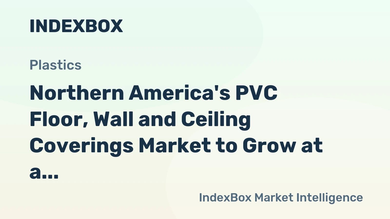 Northern America's PVC Floor, Wall and Ceiling Coverings Market to Grow at a Modest Rate, Reaching $3.9B by 2035