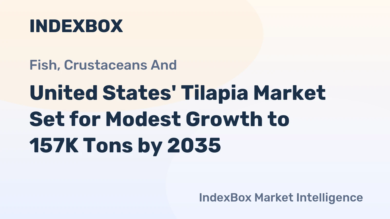 United States' Tilapia Market Set for Modest Growth to 157K Tons by 2035