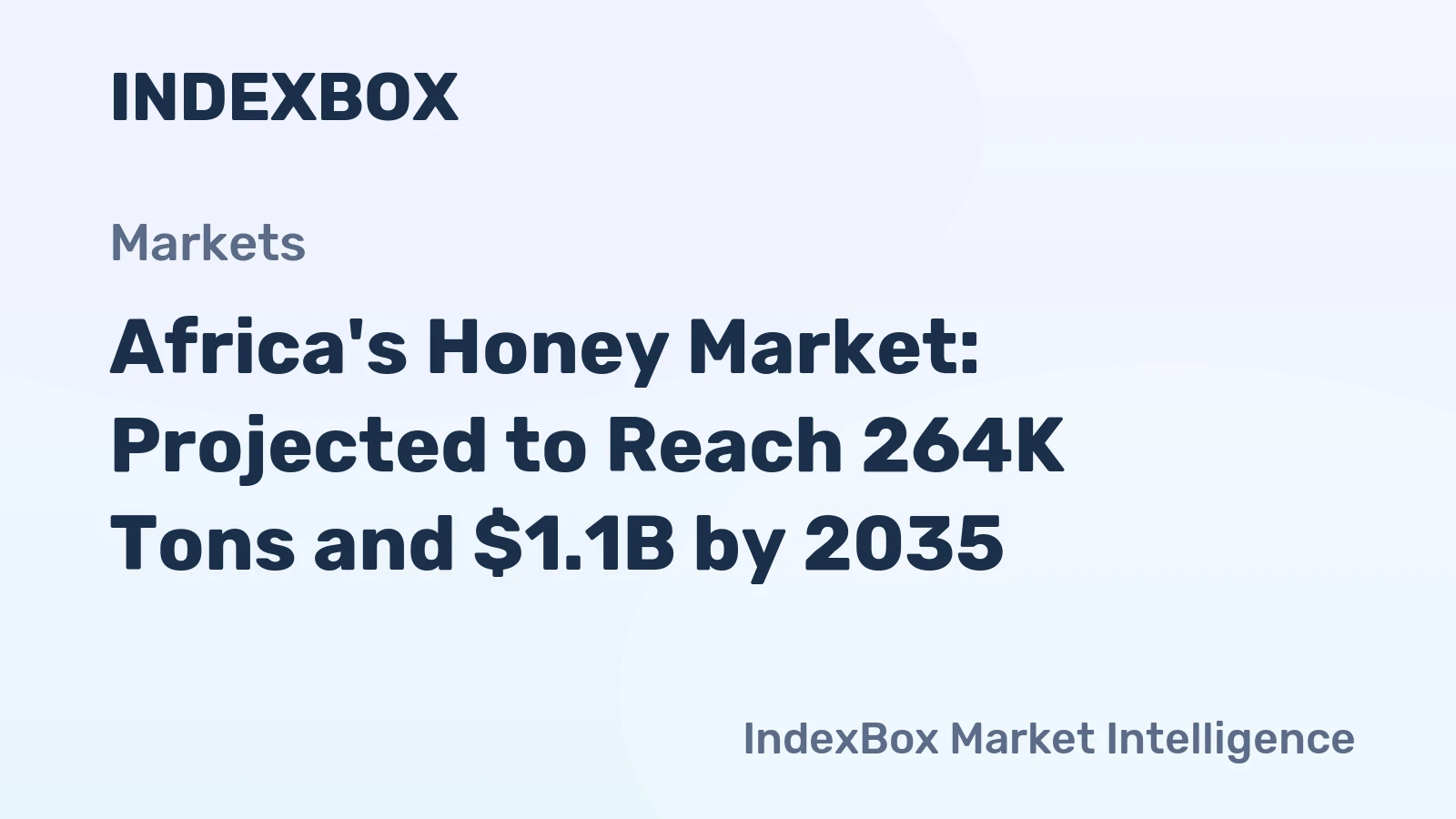 Africa's Honey Market: Projected to Reach 264K Tons and $1.1B by 2035