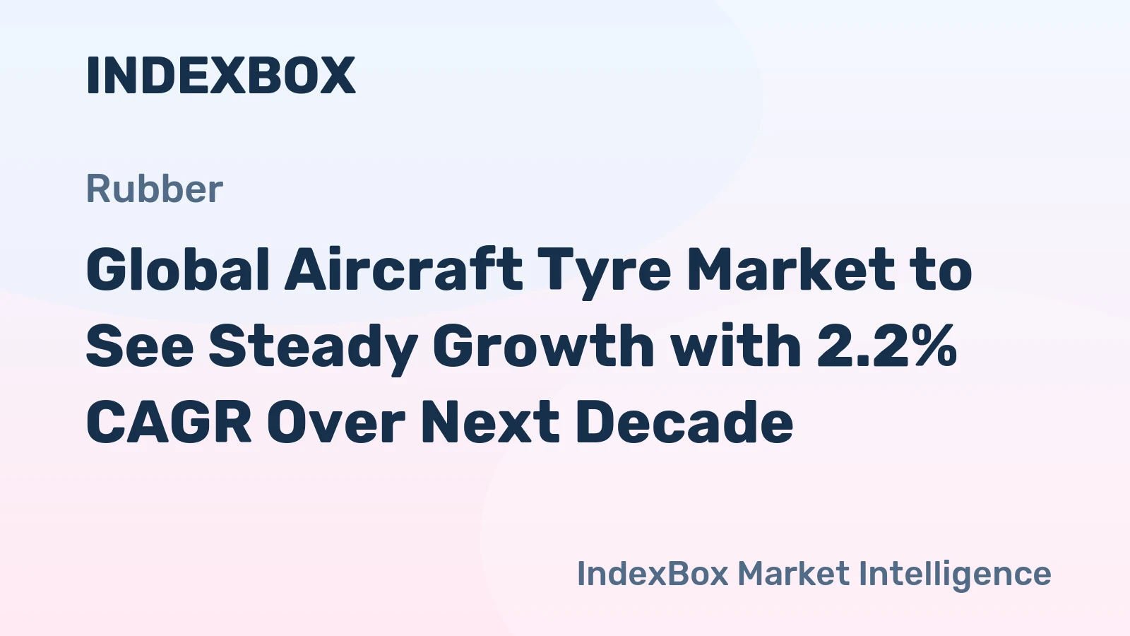 Global Aircraft Tyre Market to See Steady Growth with 2.2% CAGR Over Next Decade
