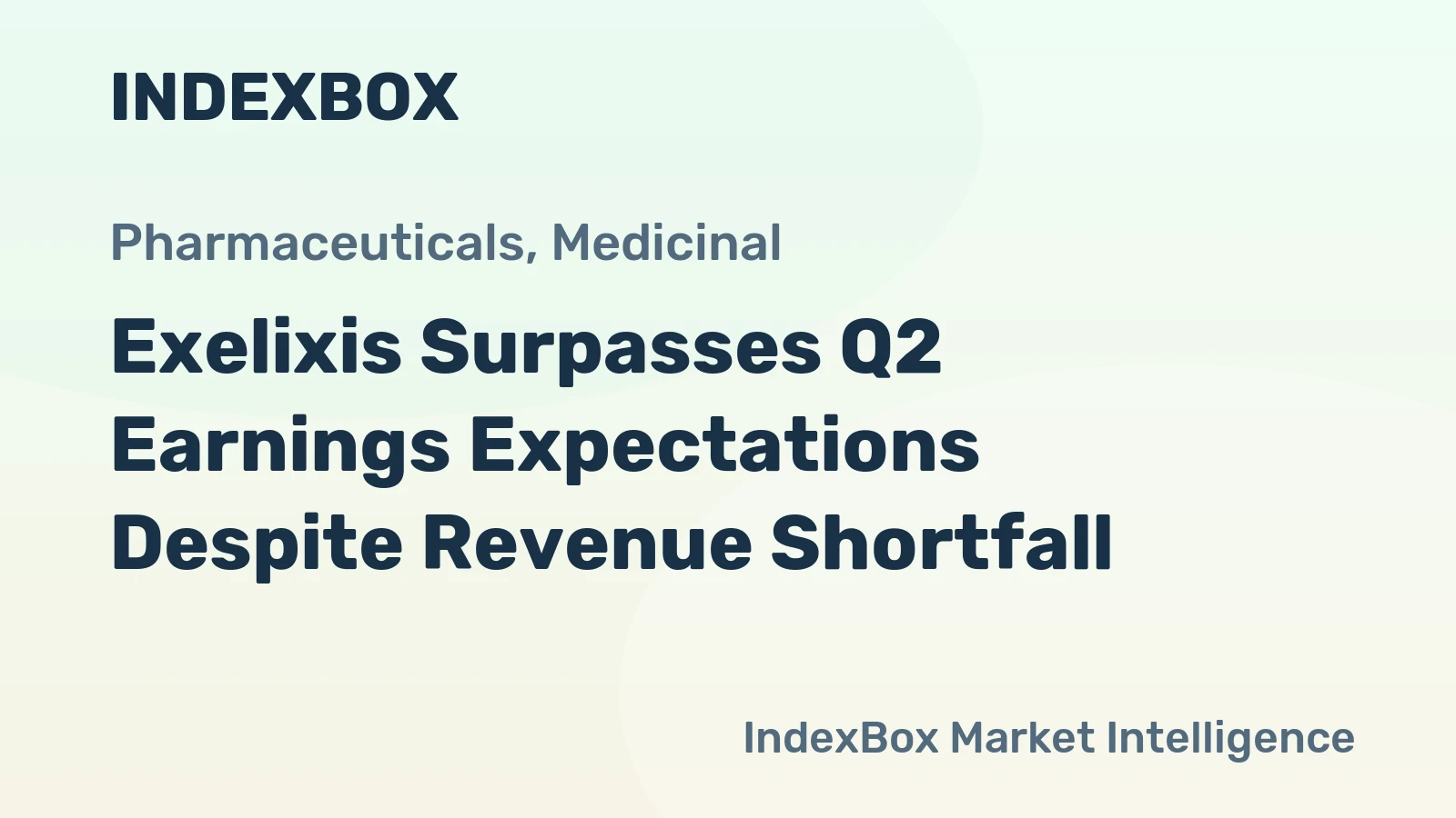 Exelixis Surpasses Q2 Earnings Expectations Despite Revenue Shortfall
