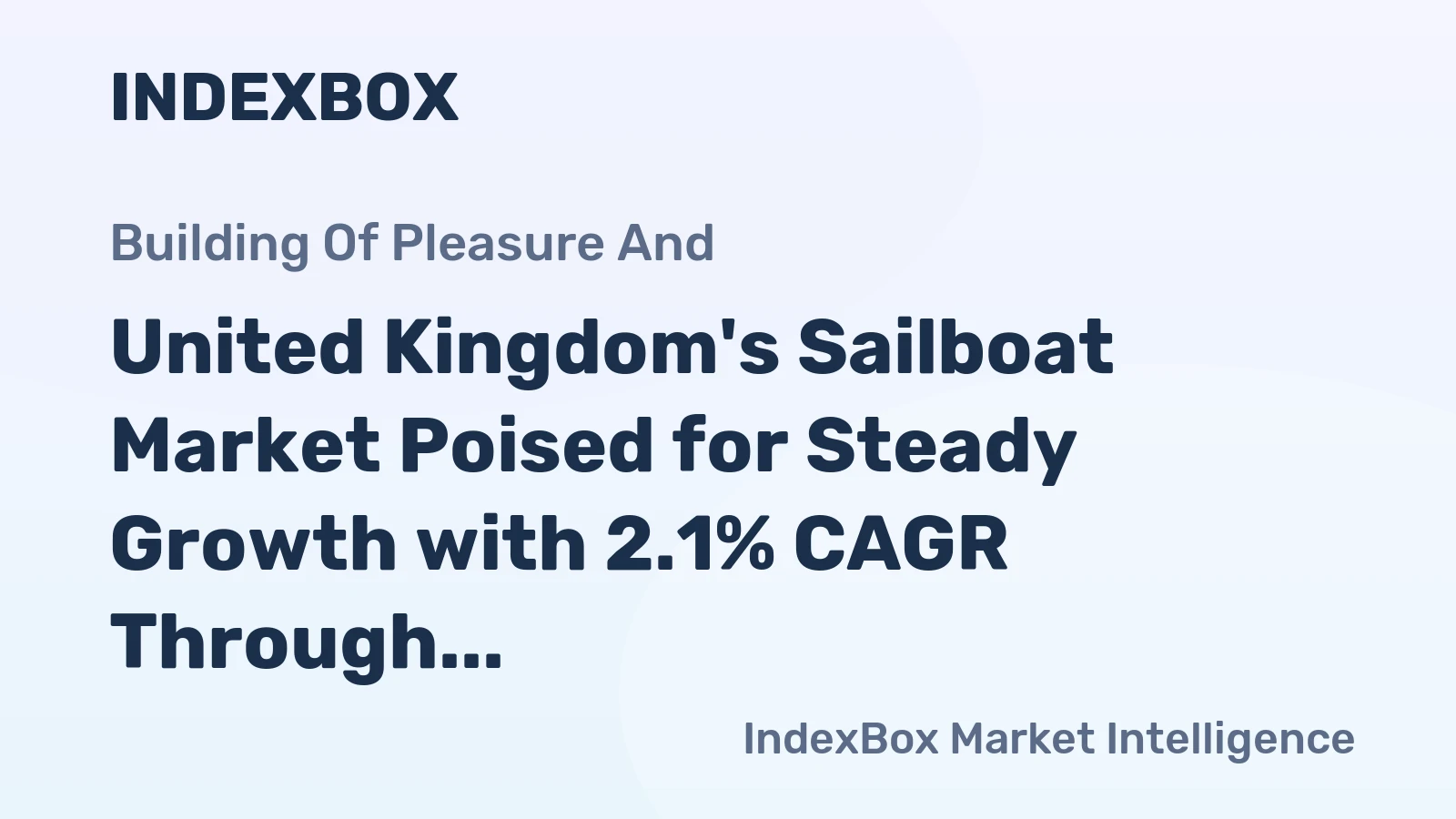 United Kingdom's Sailboat Market Poised for Steady Growth with 2.1% CAGR Through 2035