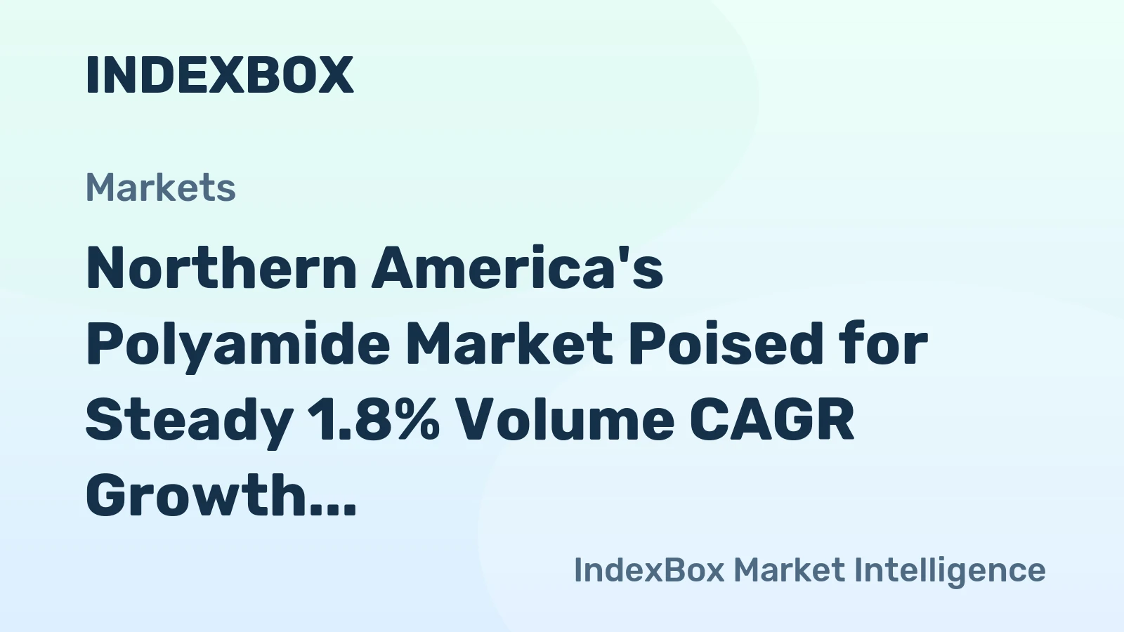 Northern America's Polyamide Market Poised for Steady 1.8% Volume CAGR Growth Through 2035