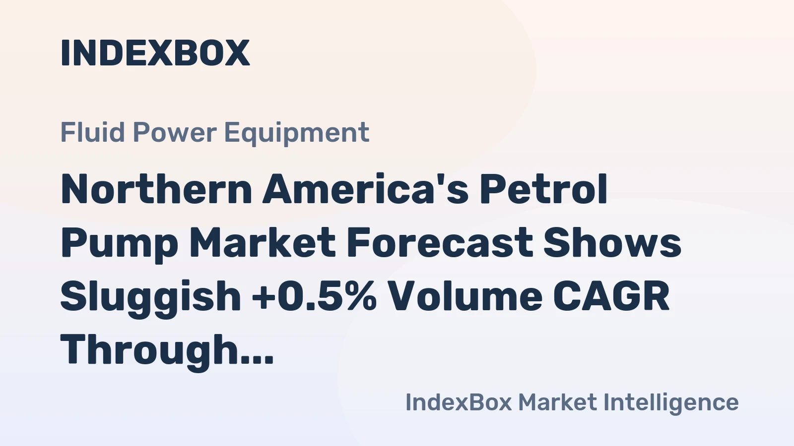 Northern America's Petrol Pump Market Forecast Shows Sluggish +0.5% Volume CAGR Through 2035