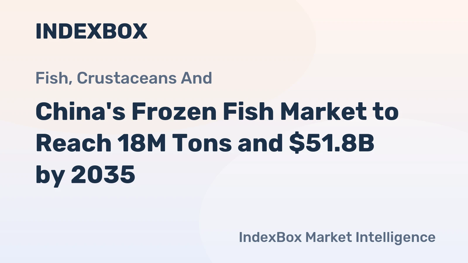 China's Frozen Fish Market to Reach 18M Tons and $51.8B by 2035