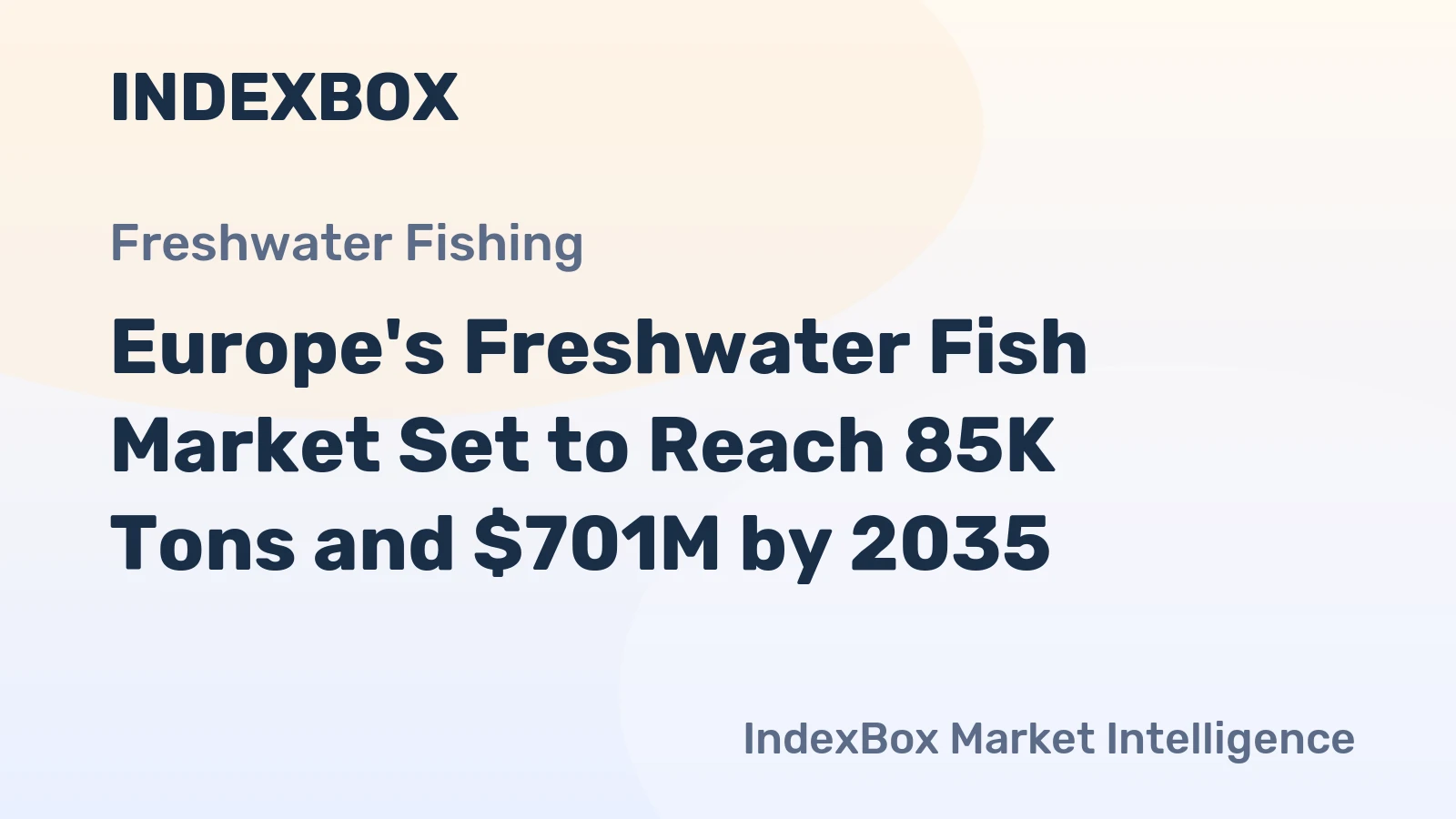 Europe's Freshwater Fish Market Set to Reach 85K Tons and $701M by 2035