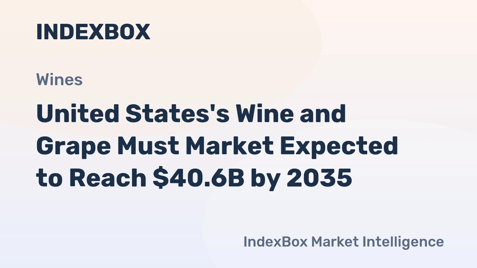 United States's Wine and Grape Must Market Expected to Reach $40.6B by 2035