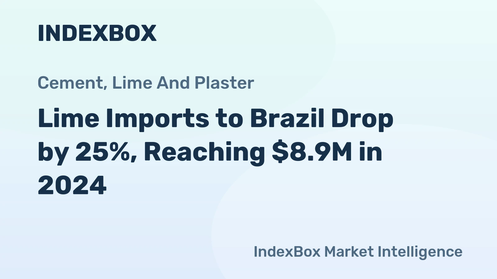 Lime Imports to Brazil Drop by 25%, Reaching $8.9M in 2024