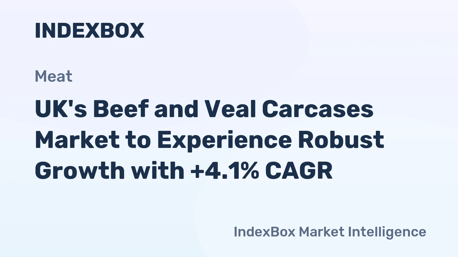 UK's Beef and Veal Carcases Market to Experience Robust Growth with +4.1% CAGR