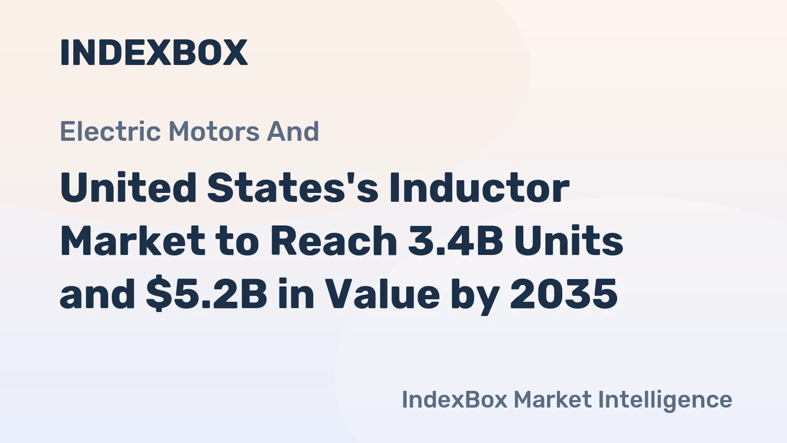 United States's Inductor Market to Reach 3.4B Units and $5.2B in Value by 2035