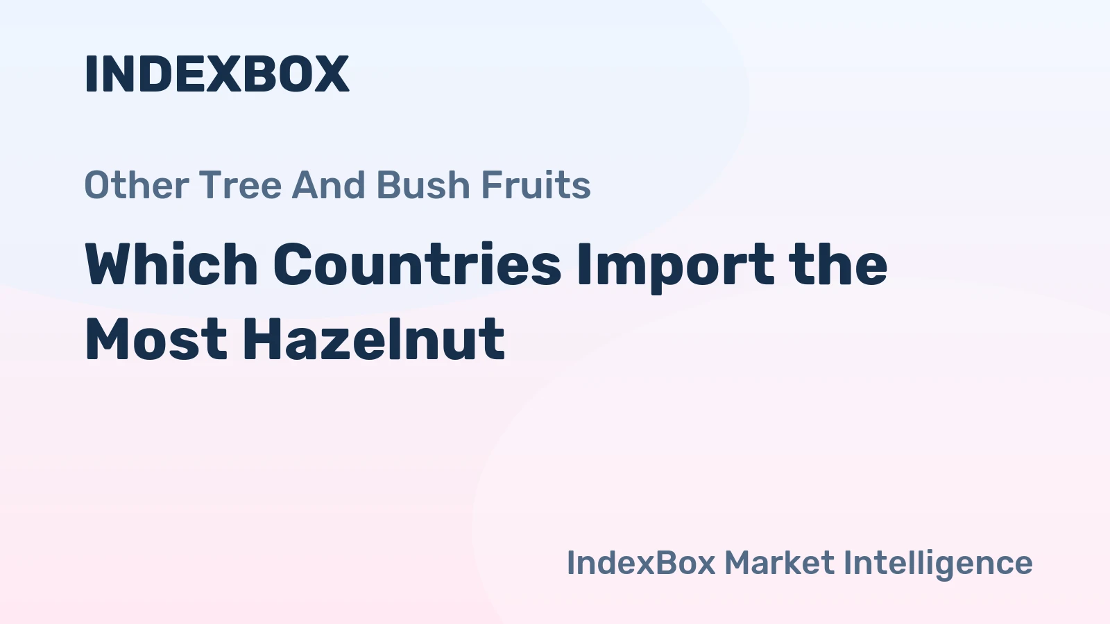 Which Countries Import the Most Hazelnut?