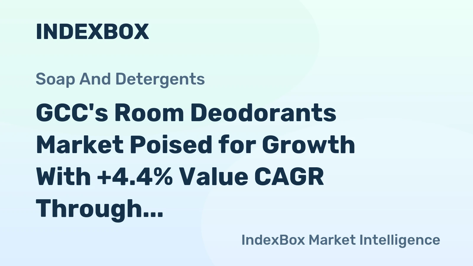 GCC's Room Deodorants Market Poised for Growth With +4.4% Value CAGR Through 2035