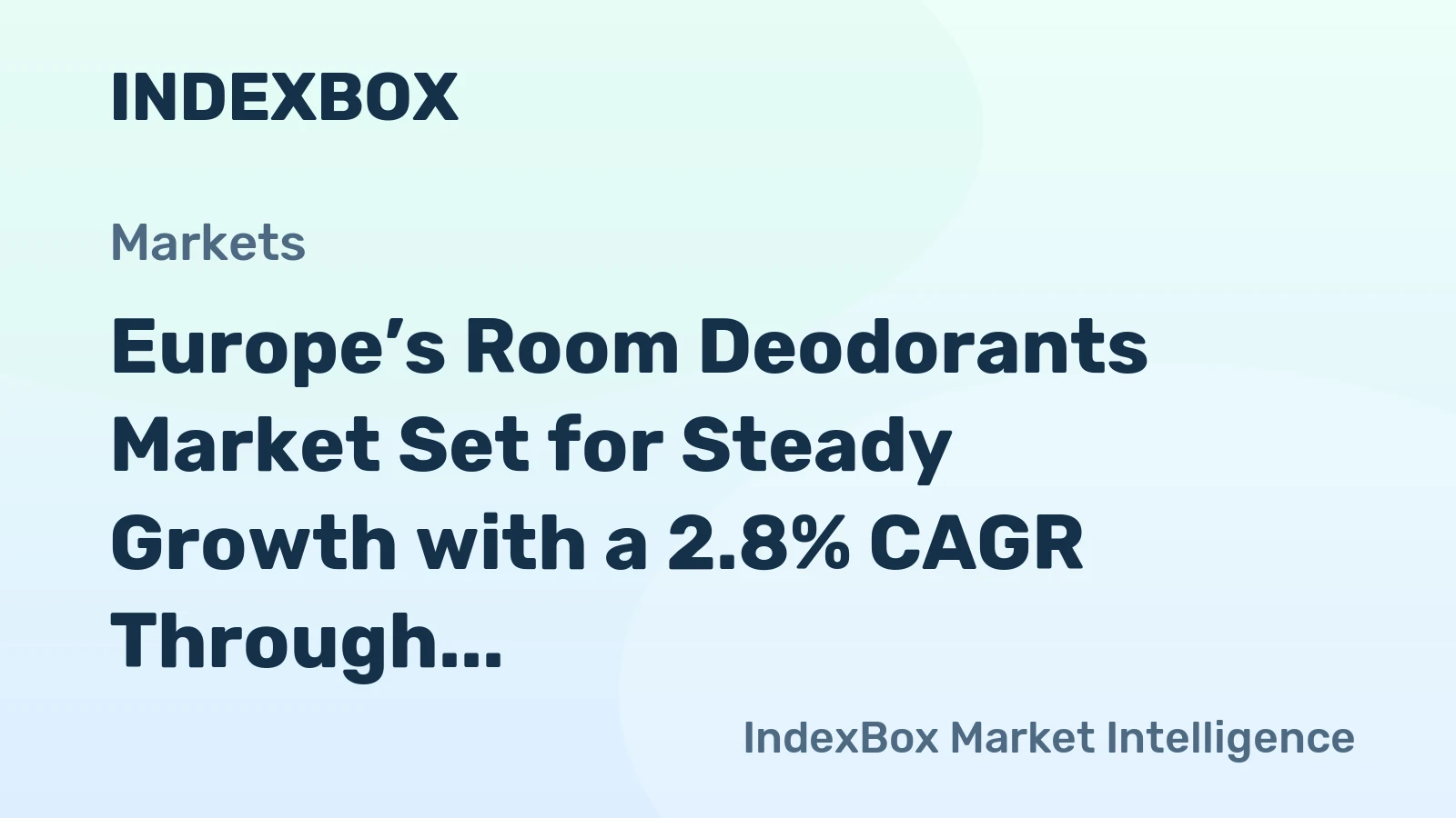 Europe’s Room Deodorants Market Set for Steady Growth with a 2.8% CAGR Through 2035