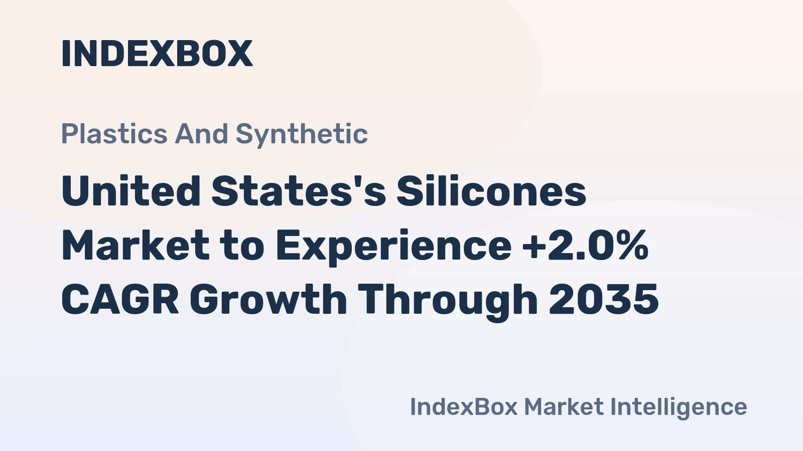 United States's Silicones Market to Experience +2.0% CAGR Growth Through 2035
