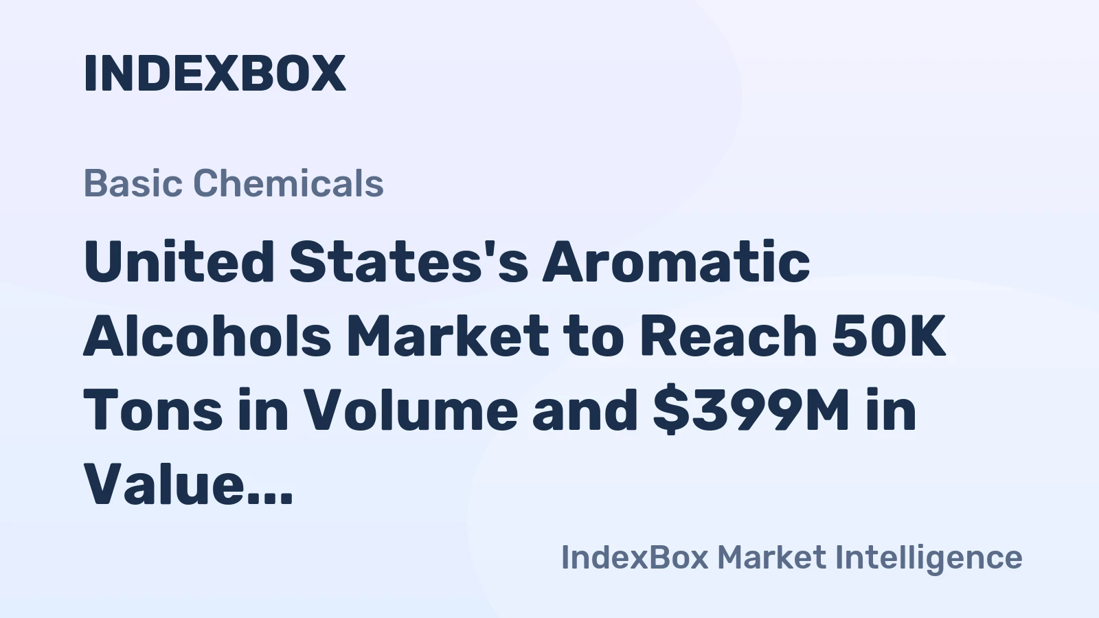 United States's Aromatic Alcohols Market to Reach 50K Tons in Volume and $399M in Value by 2035