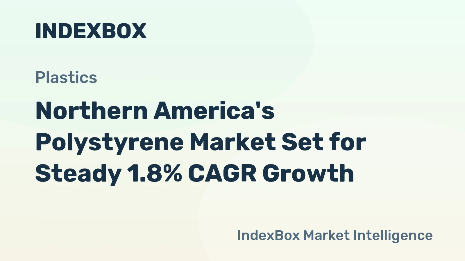 Northern America's Polystyrene Market Set for Steady 1.8% CAGR Growth