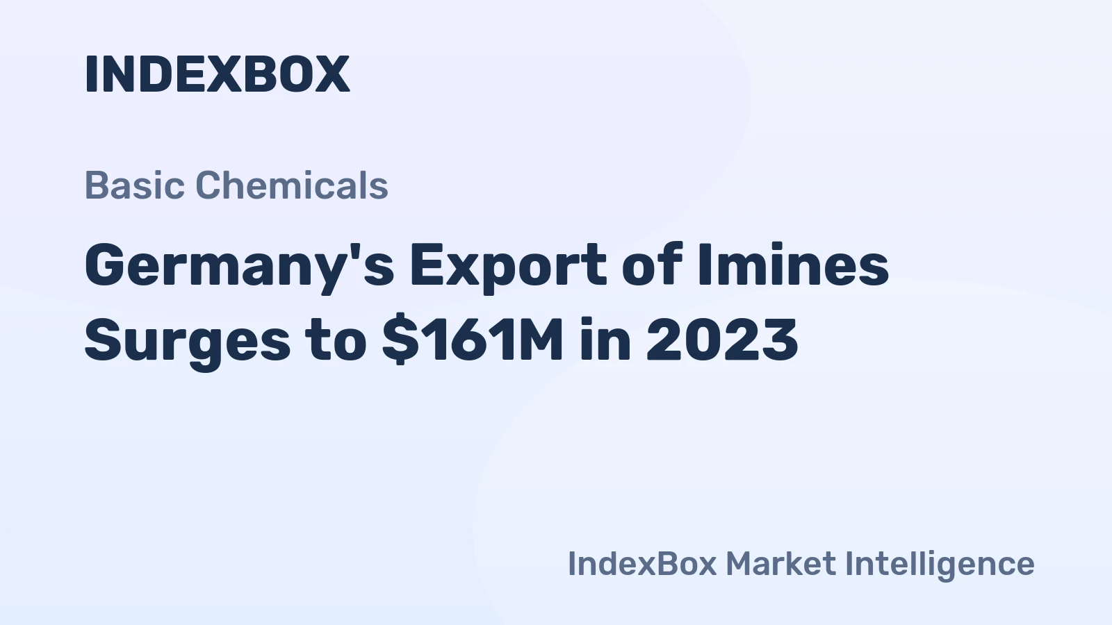 Germany's Export of Imines Surges to $161M in 2023