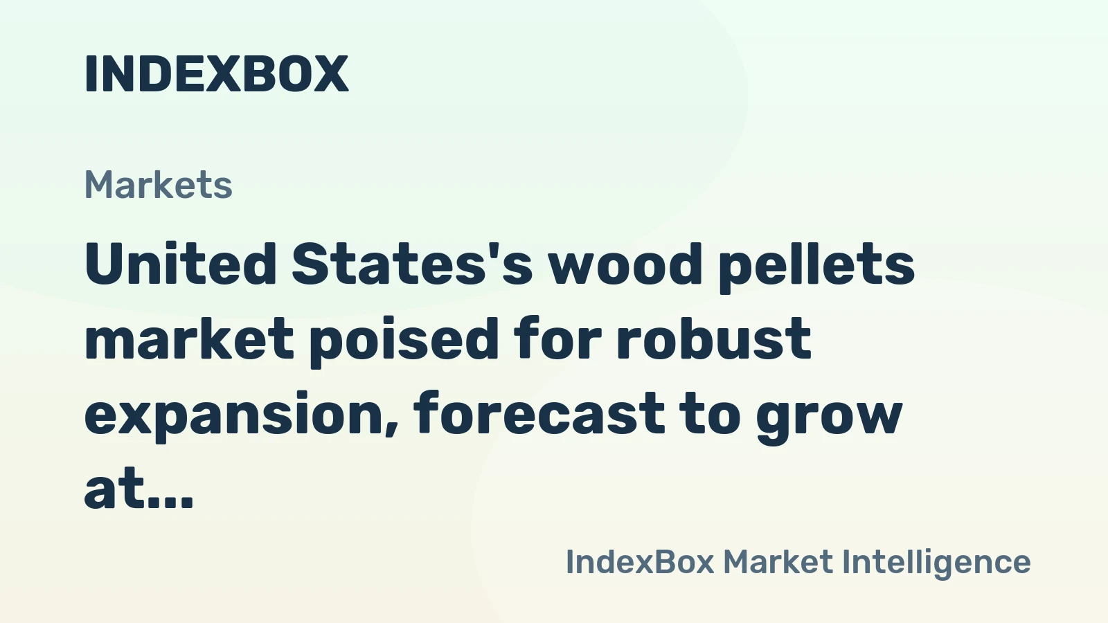 United States's wood pellets market poised for robust expansion, forecast to grow at a +18.2% CAGR through 2035 driven by rising demand.