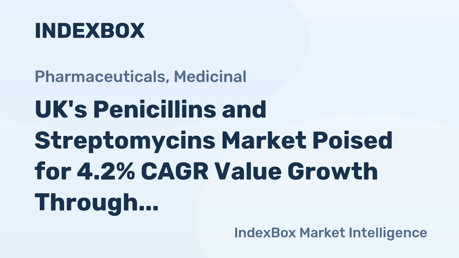 UK's Penicillins and Streptomycins Market Poised for 4.2% CAGR Value Growth Through 2035