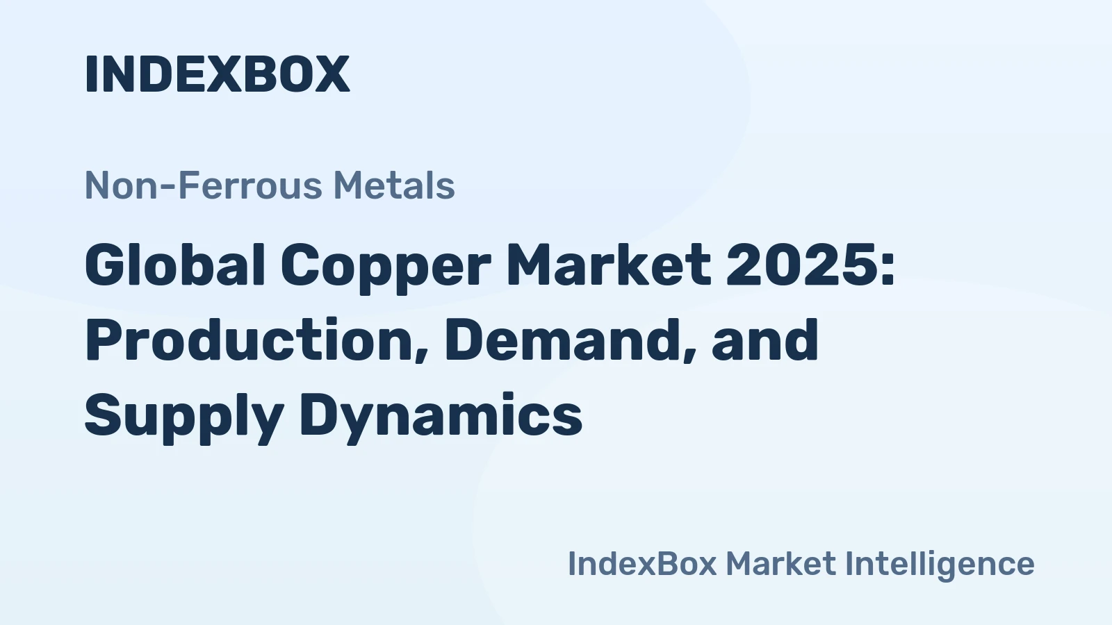 Global Copper Market 2025: Production, Demand, and Supply Dynamics