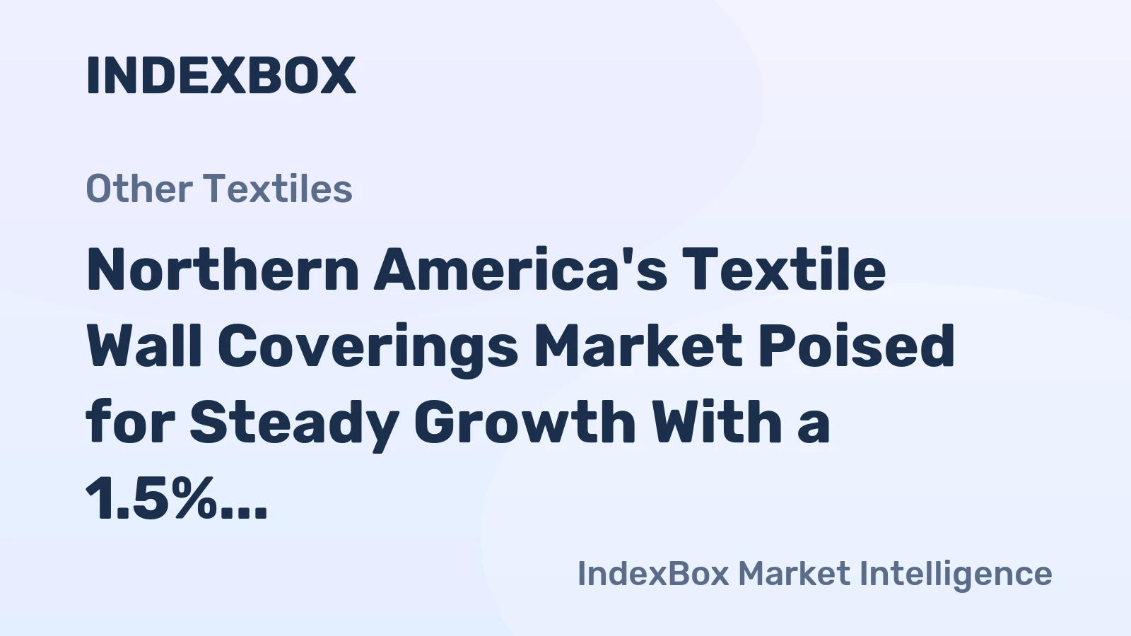 Northern America's Textile Wall Coverings Market Poised for Steady Growth With a 1.5% CAGR Through 2035