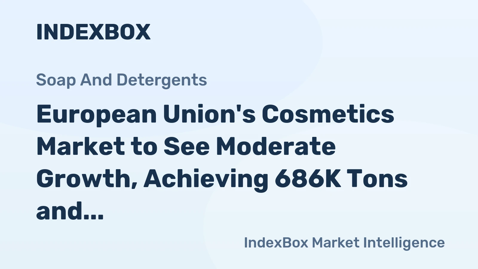 European Union's Cosmetics Market to See Moderate Growth, Achieving 686K Tons and $17.2B Value by 2035