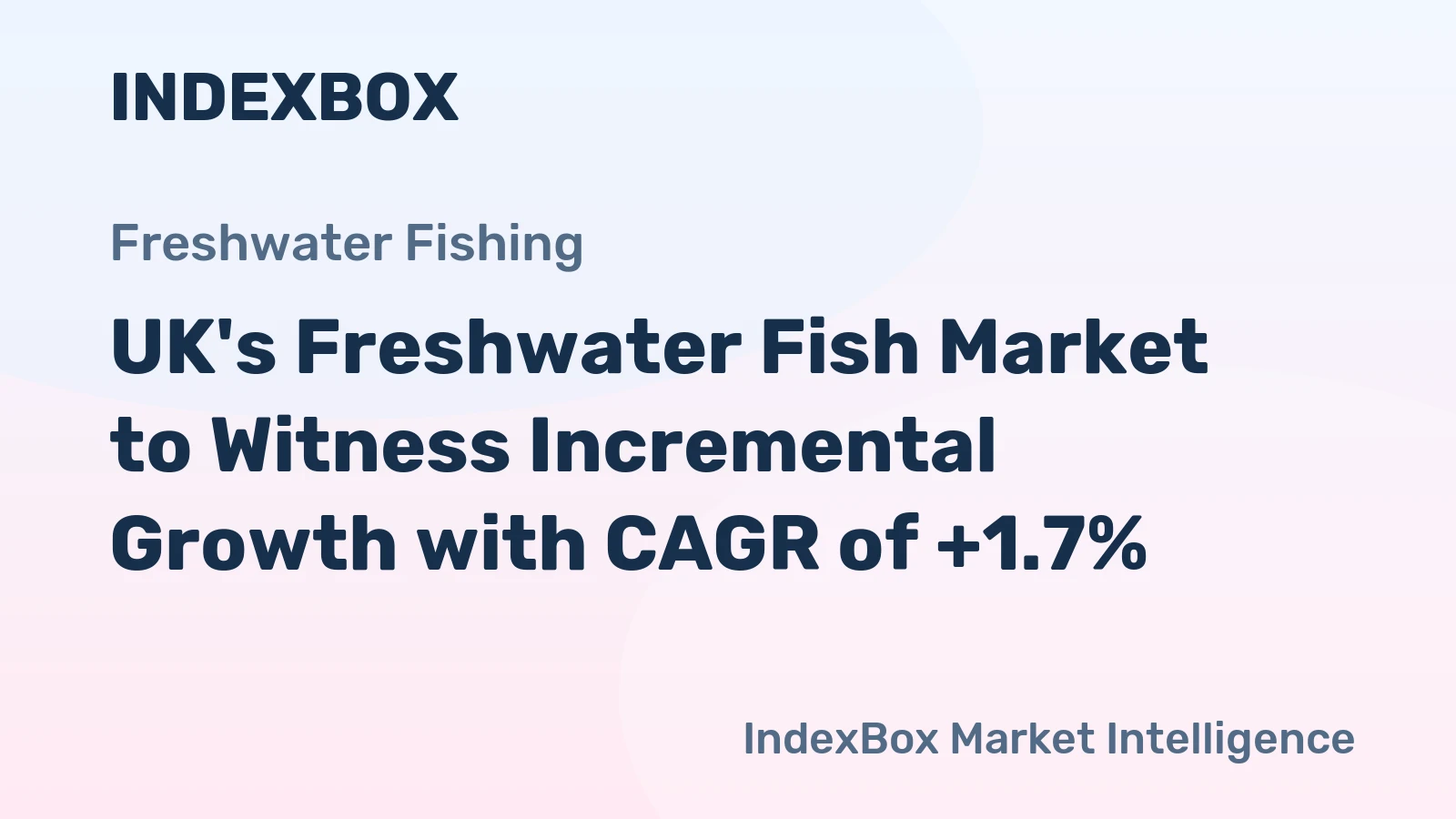 UK's Freshwater Fish Market to Witness Incremental Growth with CAGR of +1.7%