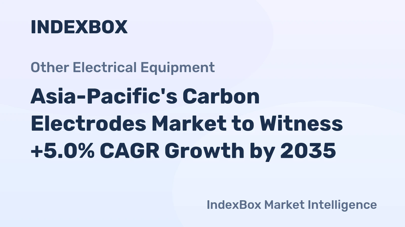 Asia-Pacific's Carbon Electrodes Market to Witness +5.0% CAGR Growth by 2035
