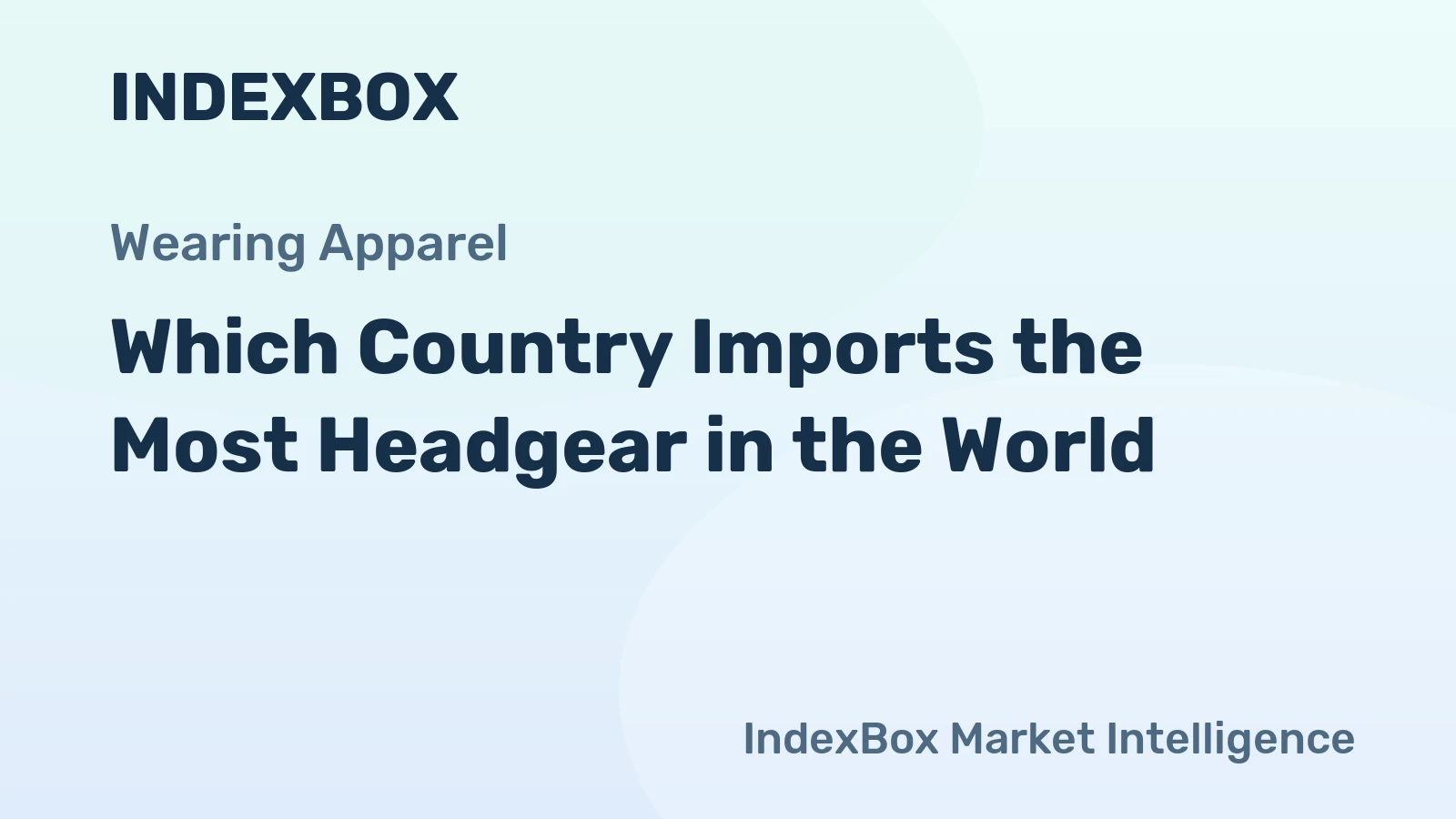 Which Country Imports the Most Headgear in the World?