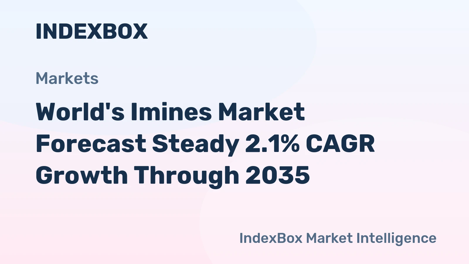 World's Imines Market Forecast Steady 2.1% CAGR Growth Through 2035