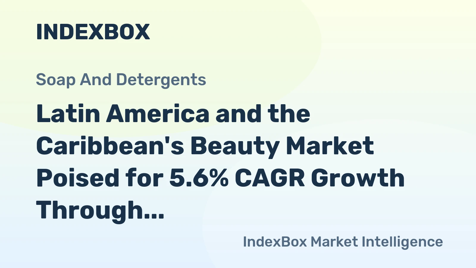 Latin America and the Caribbean's Beauty Market Poised for 5.6% CAGR Growth Through 2035